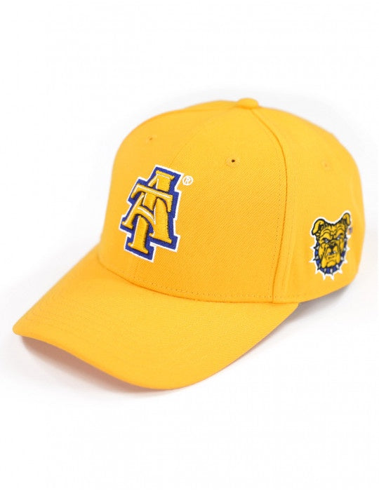 NC A&T Bold Letter Cap – 3 Sisters Embroidery