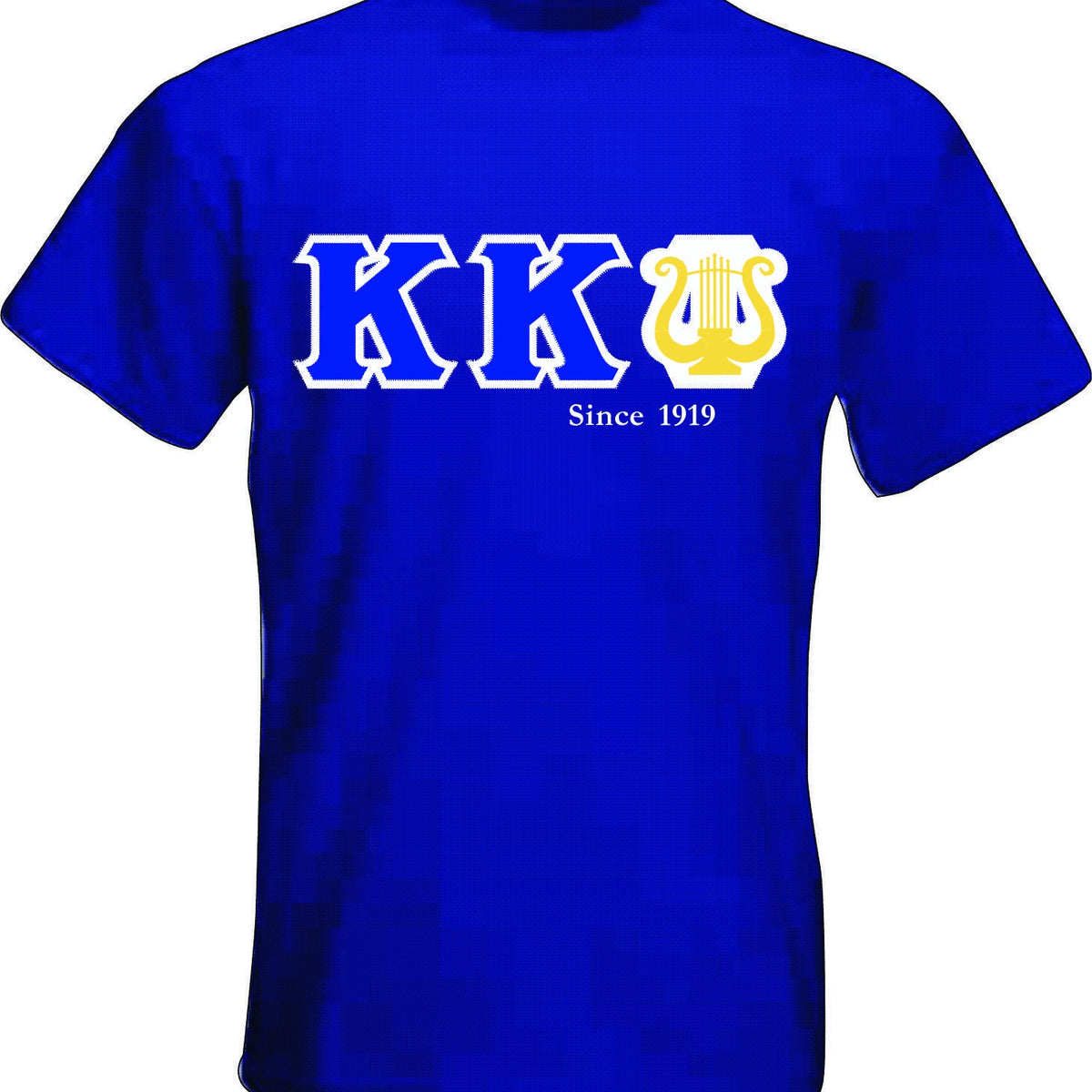 KKPsi Lyre Tee – 3 Sisters Embroidery