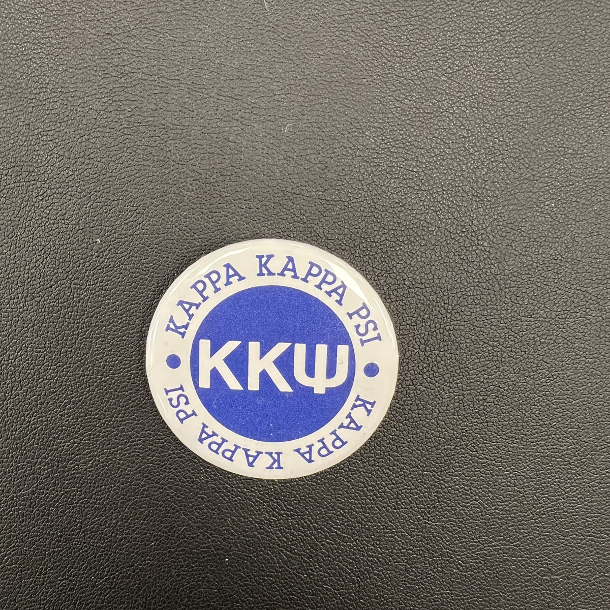 KKPsi Circle Button – 3 Sisters Embroidery