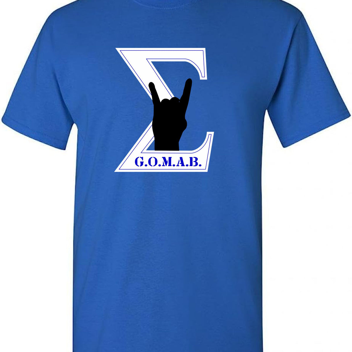 Sigma Letter Hand Sign Tee – 3 Sisters Embroidery